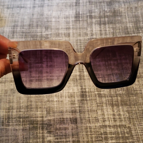 Accessories | Ombre Square Frame Sunglasses | Poshmark
